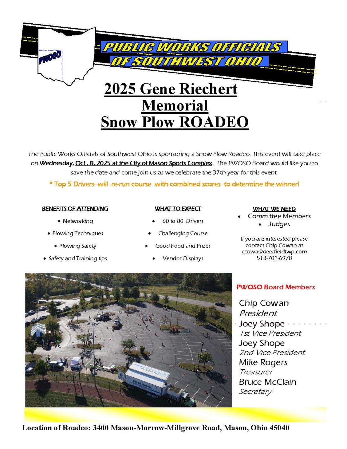 PWOSO Snow Plow ROADEO – APWA Ohio Chapter